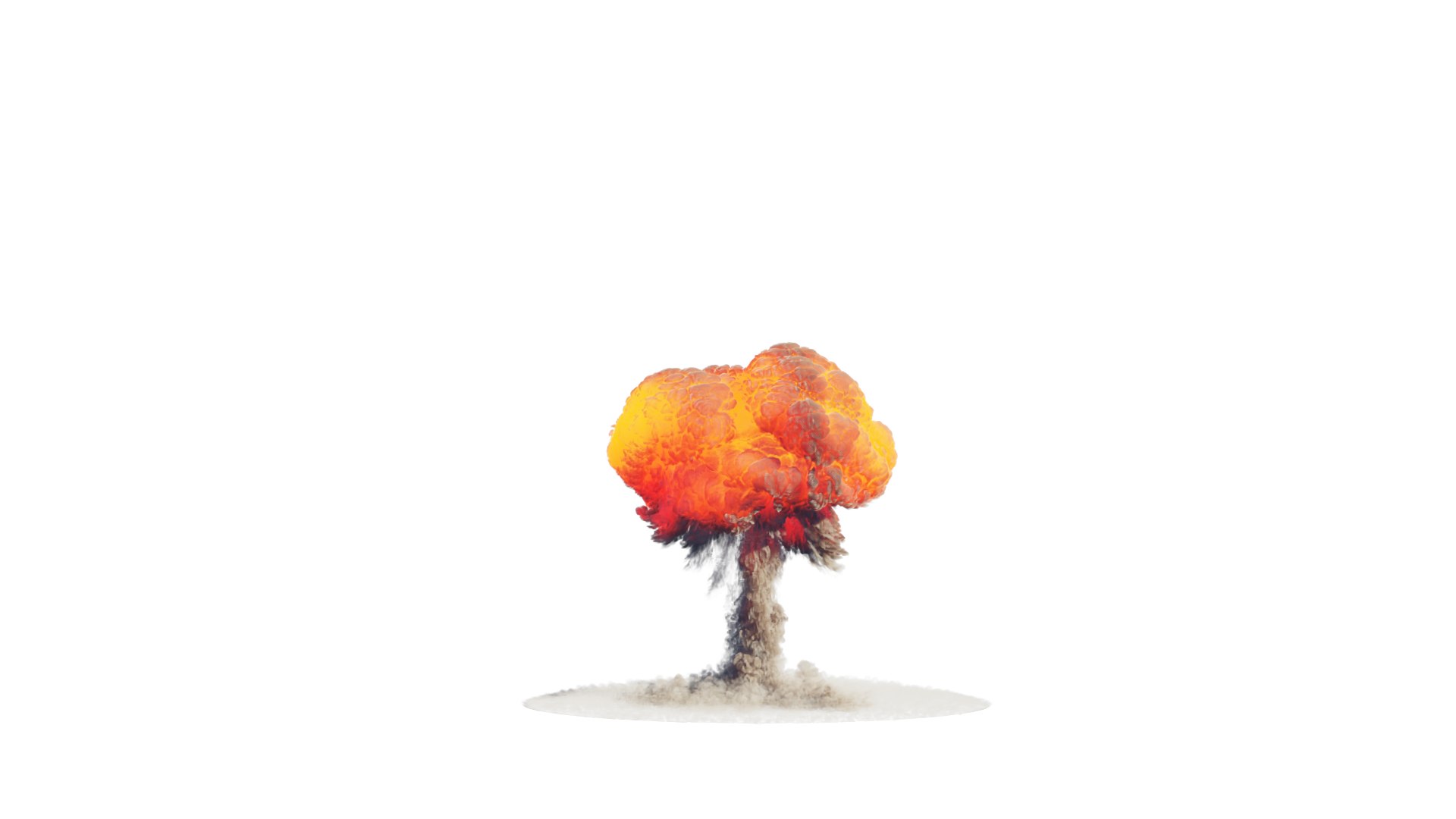 3D Model Nuke Explosion Vdb - TurboSquid 2101841