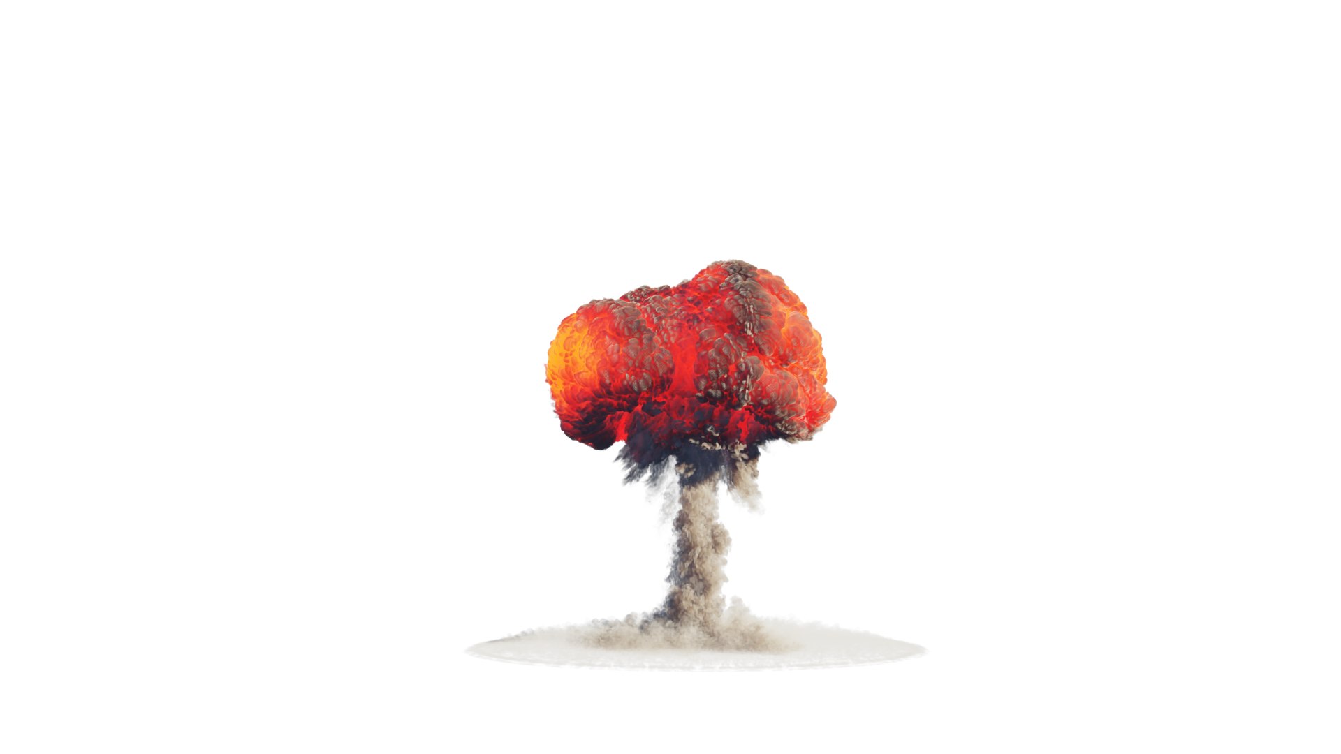 3D Model Nuke Explosion Vdb - TurboSquid 2101841