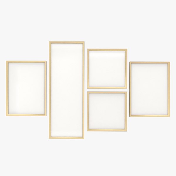 3D model Frame on Wall Sets - TurboSquid 1784551