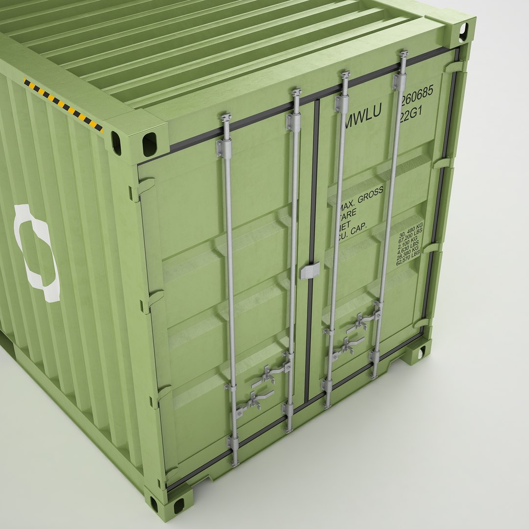 Cargo Container 3d Model