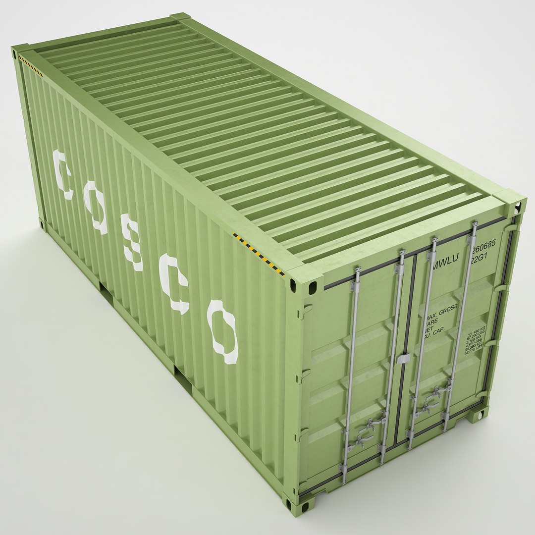 Cargo Container 3d Model