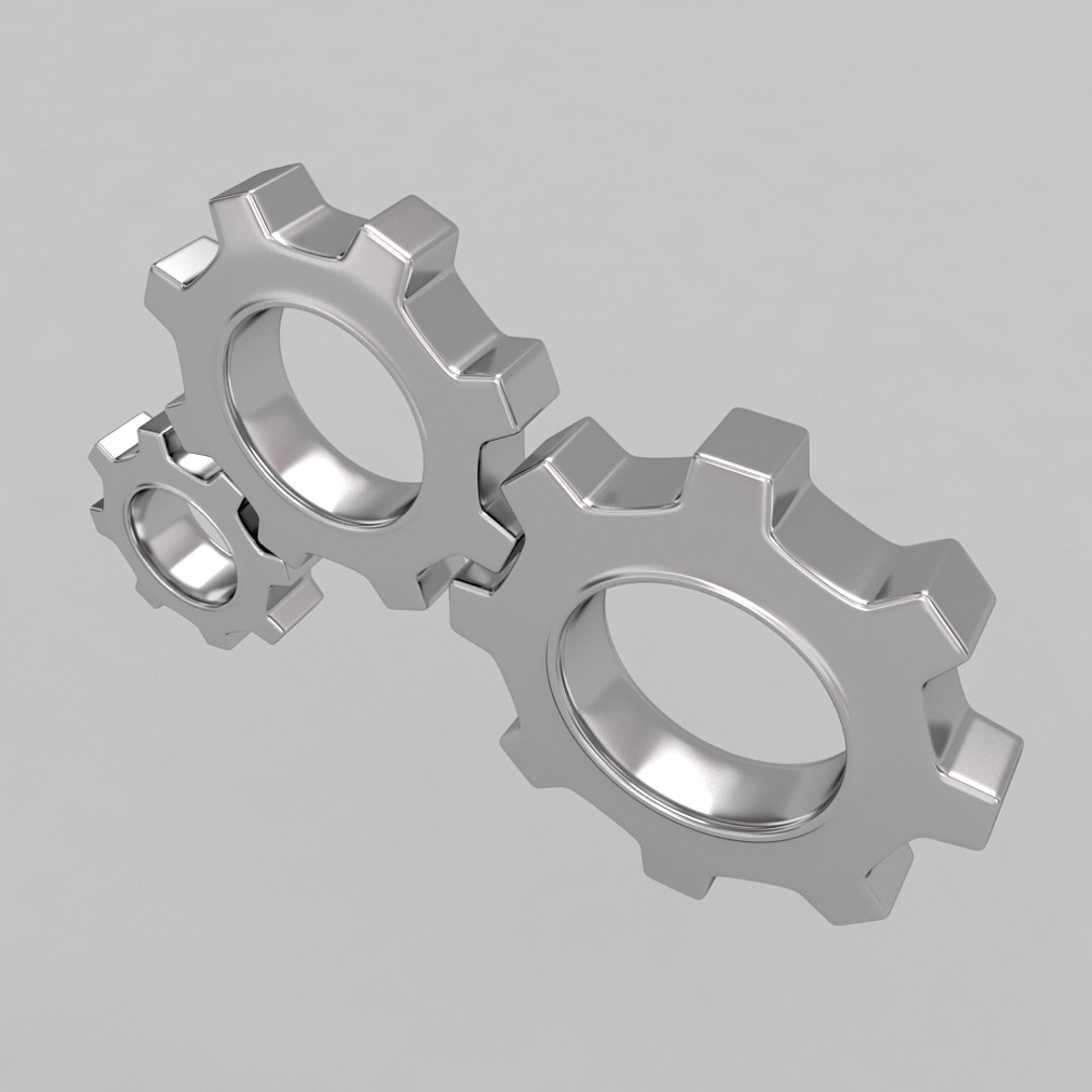 Mechanical Machine Gears Max