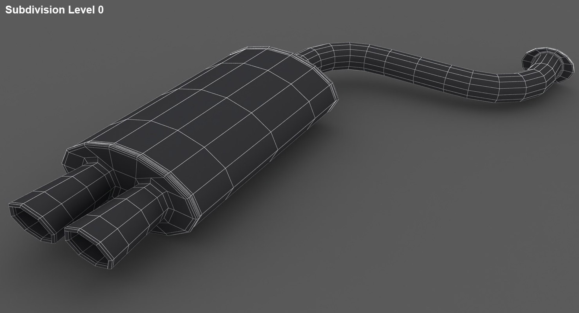 Exhaust pipe 02 3D - TurboSquid 1347254