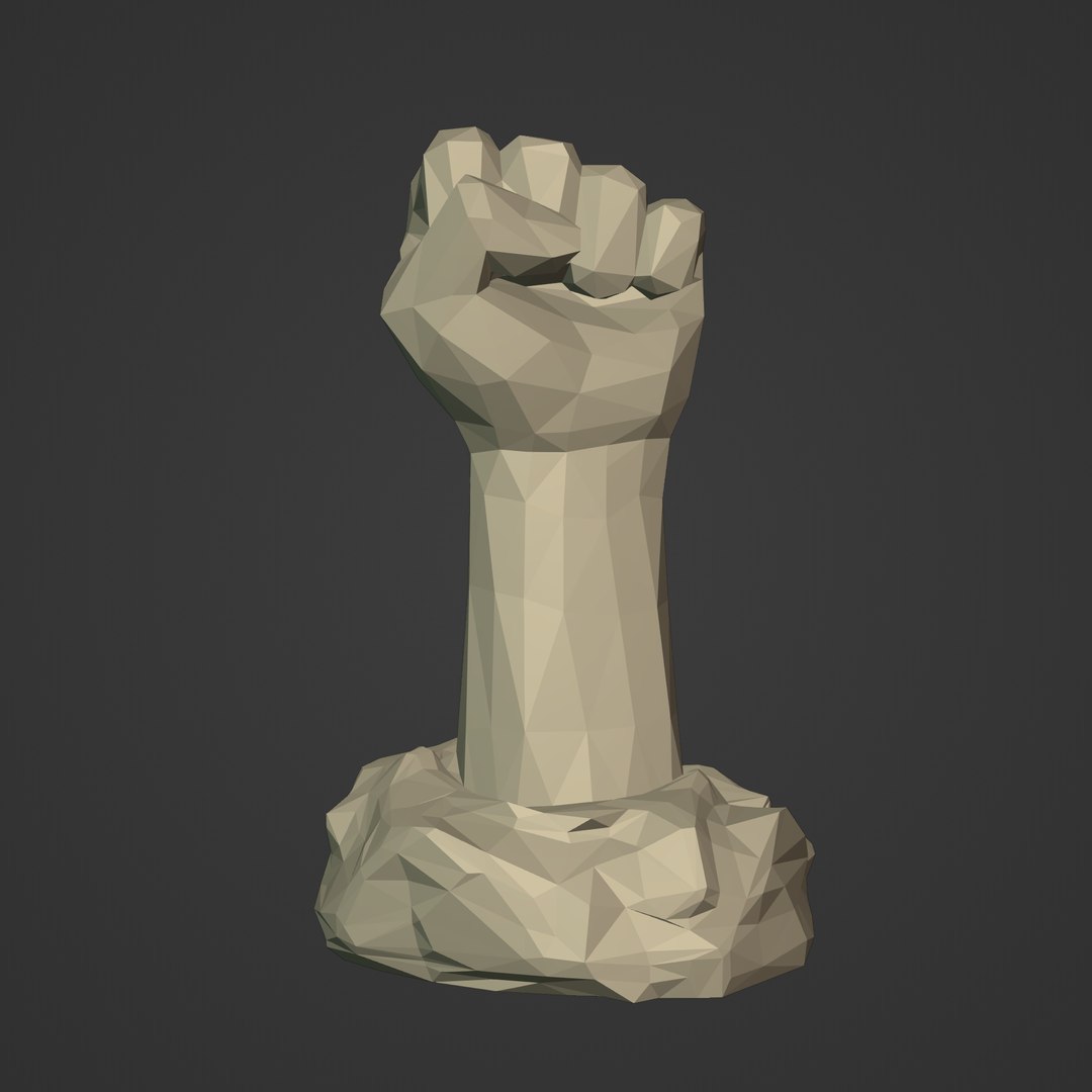 3D Hand Model -- Ready For 3D Printing 3D - TurboSquid 2104908