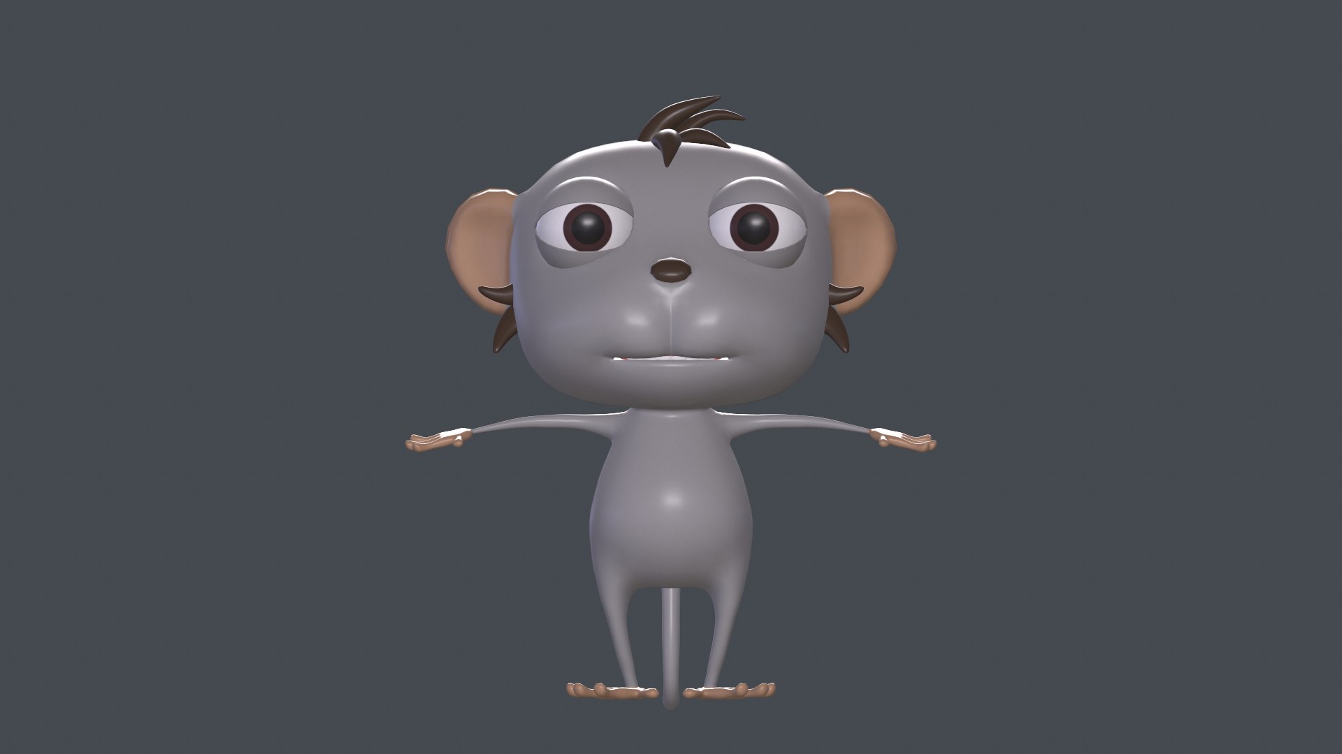 3D Model Monkey - TurboSquid 1874106