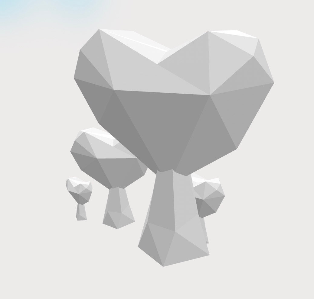 Free heart tree 3D model - TurboSquid 1340497
