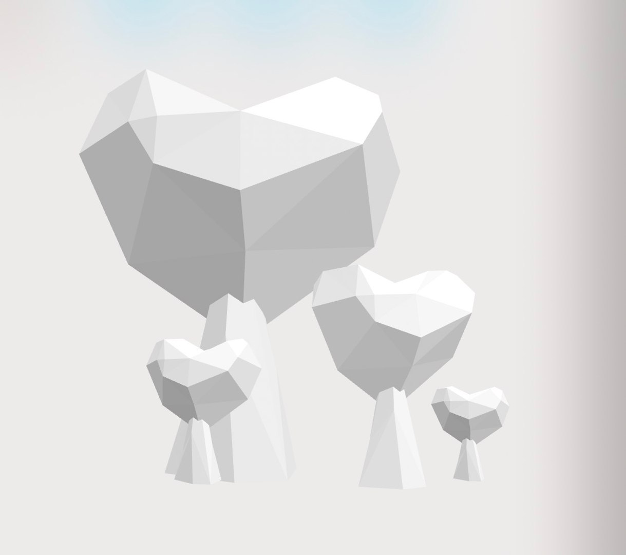 Free Heart Tree 3D Model - TurboSquid 1340497