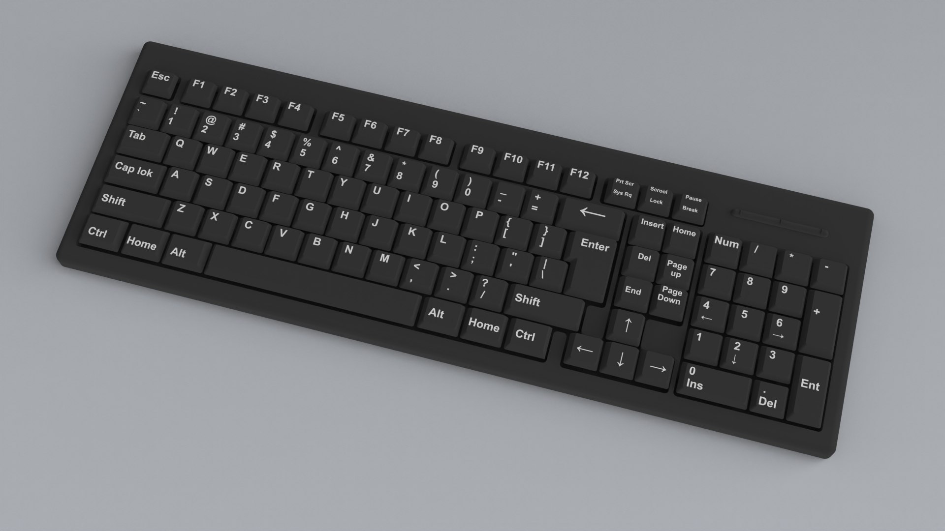 Keyboard 3D Model - TurboSquid 2146939