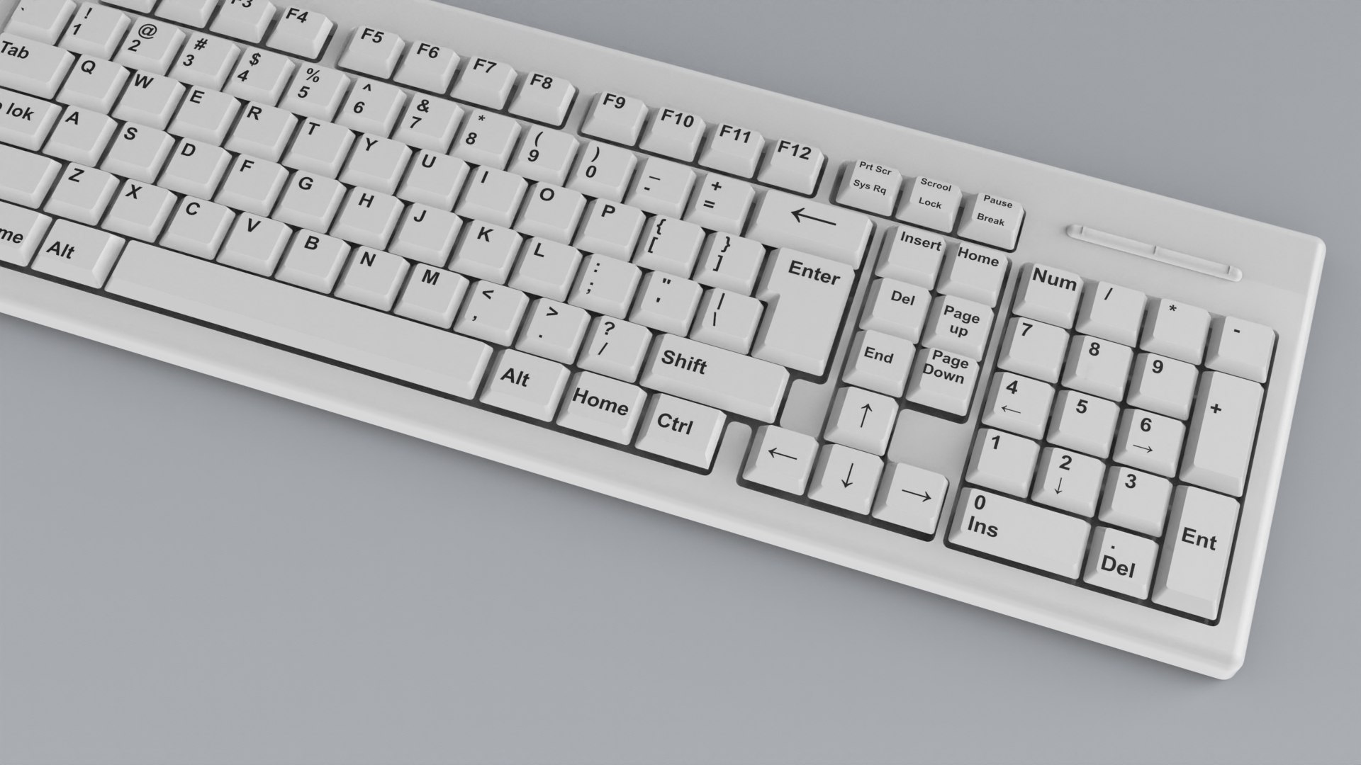 Keyboard 3D Model - TurboSquid 2146939