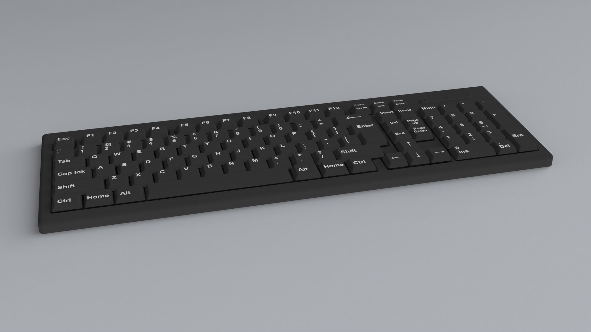 Keyboard 3D Model - TurboSquid 2146939