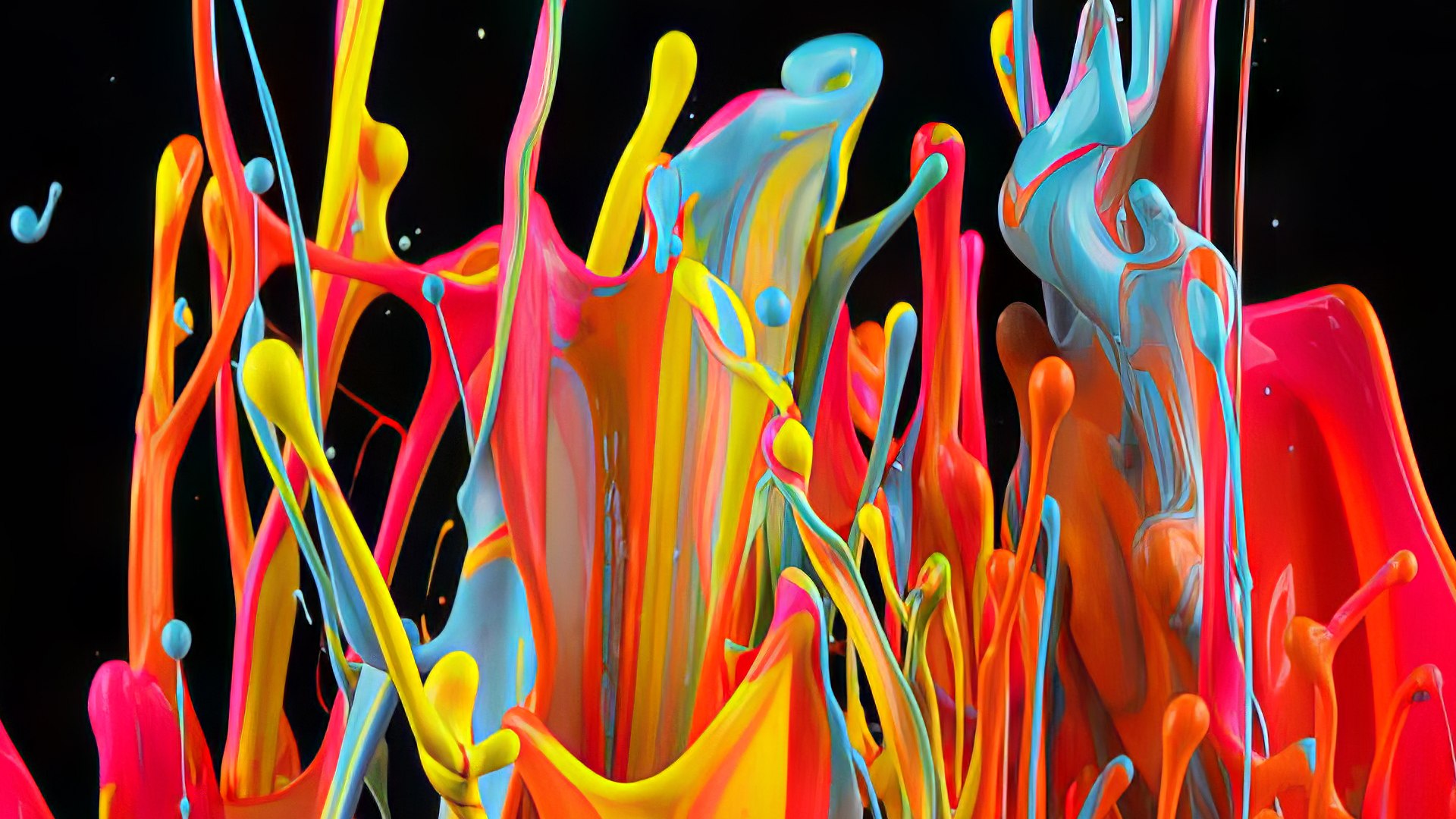 Paint Splash Animated 3D Model - TurboSquid 2078367