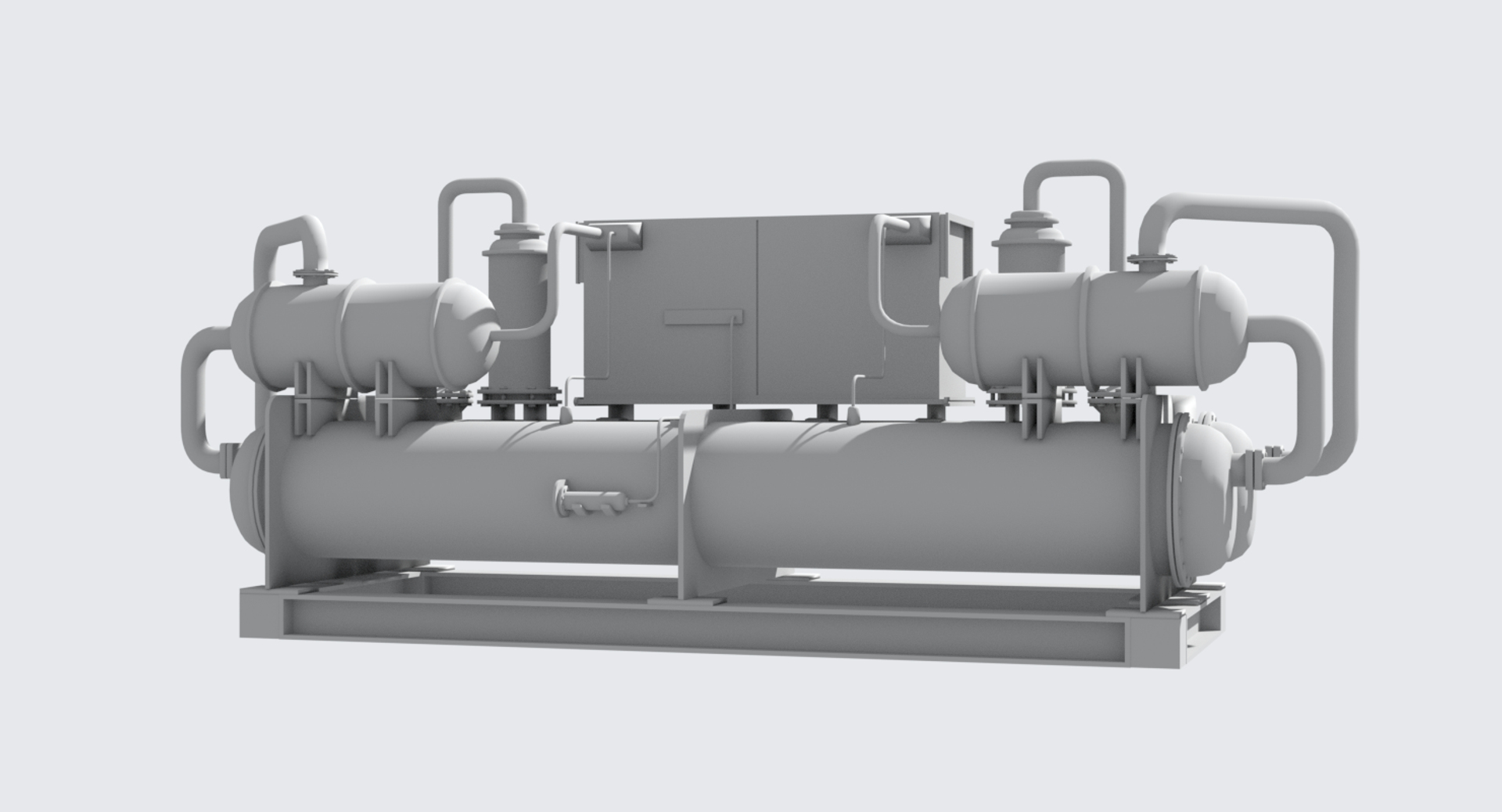 3D Industrial Chiller - TurboSquid 1245363