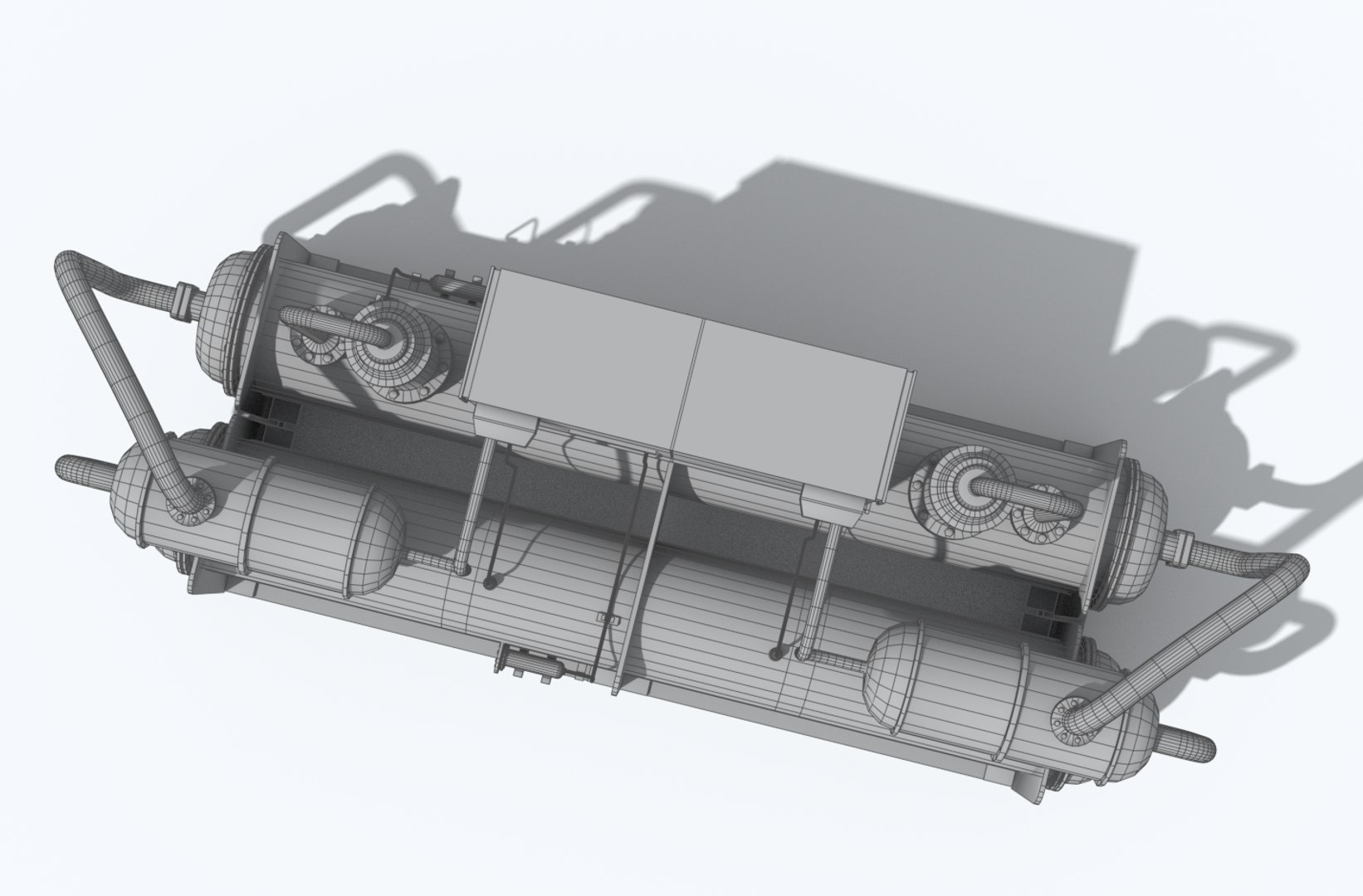 3D Industrial Chiller - TurboSquid 1245363