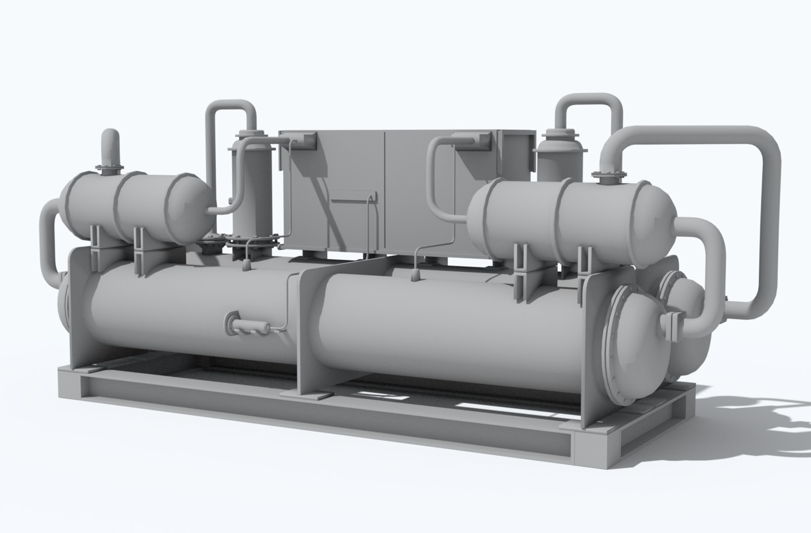 3D Industrial Chiller - TurboSquid 1245363