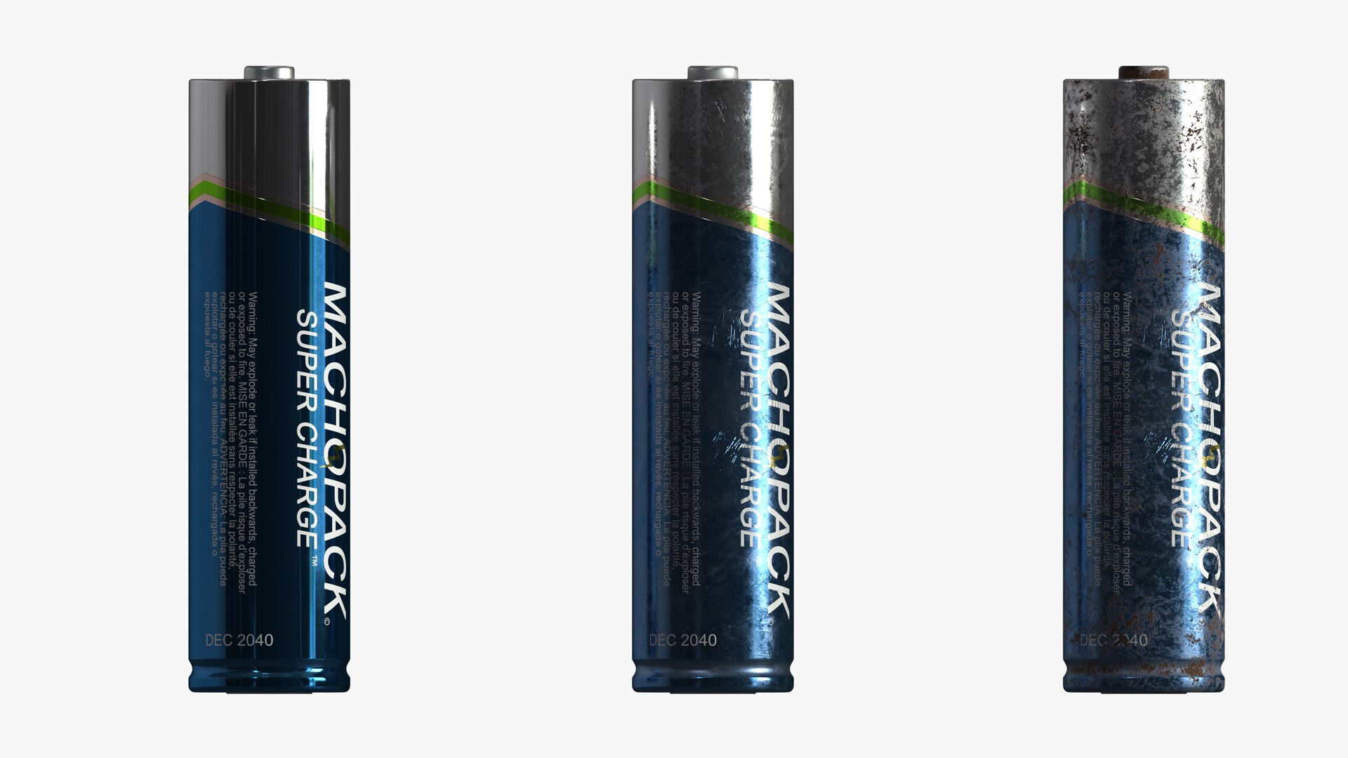 3D Model Aa Battery - TurboSquid 1520726