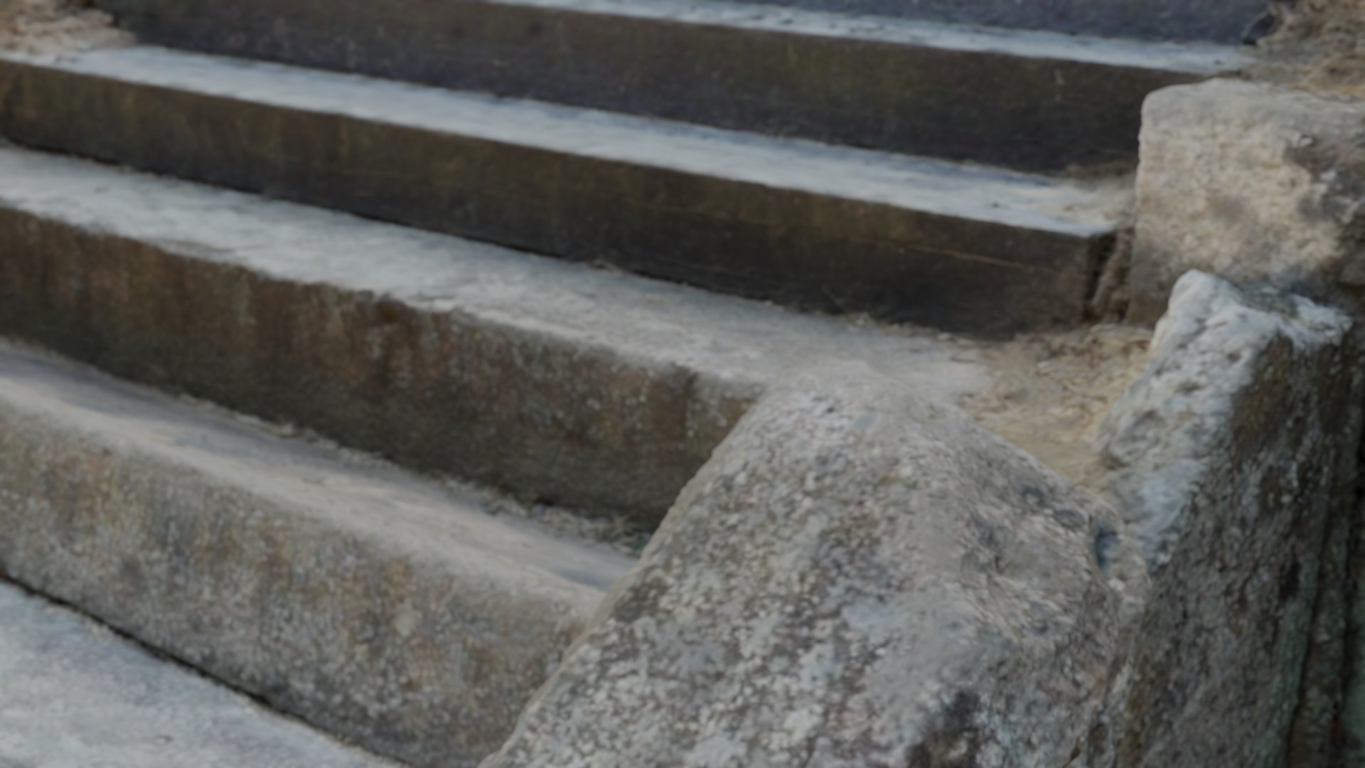 3D stone steps model - TurboSquid 1842260