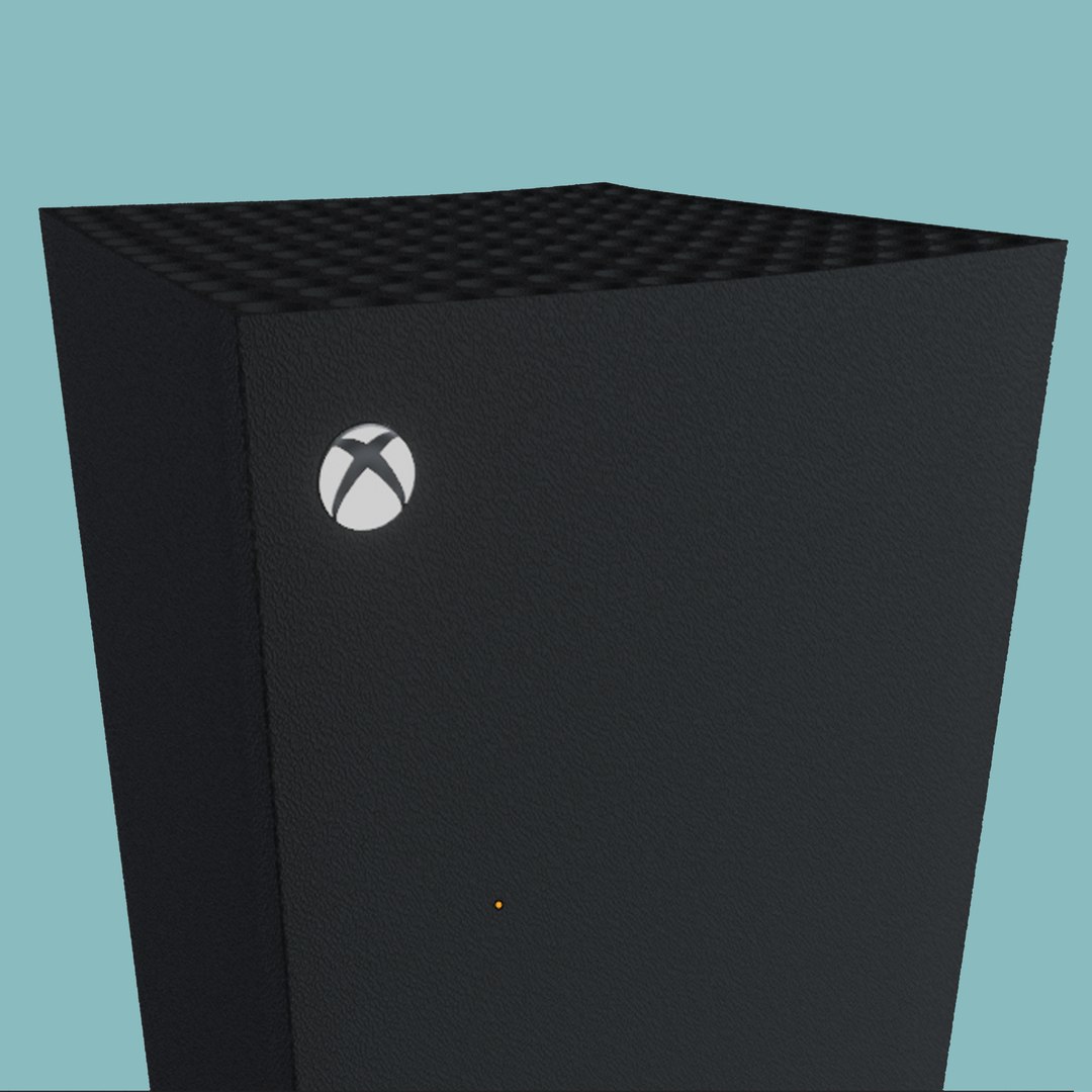 Xbox Series X 3D Model - TurboSquid 1588236