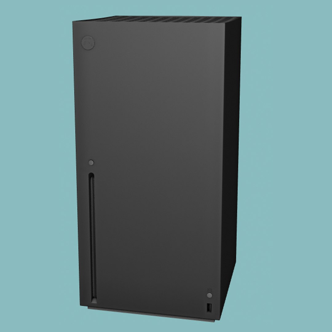 Xbox Series X 3D Model - TurboSquid 1588236
