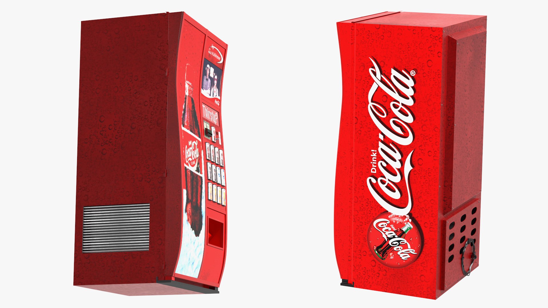 3D Coca Cola Vending Machine - TurboSquid 2136267