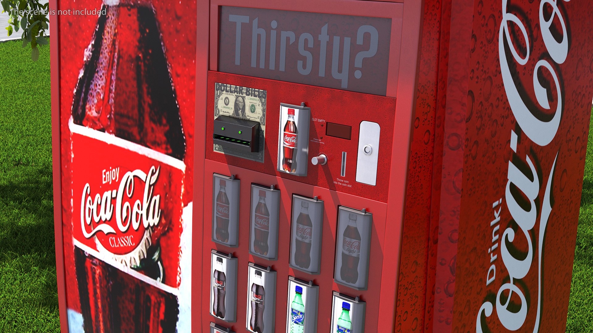 3D Coca Cola Vending Machine - TurboSquid 2136267