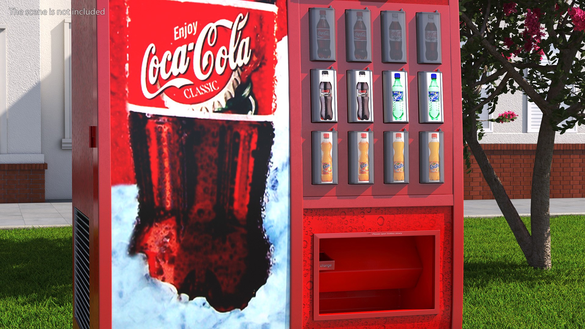 3D Coca Cola Vending Machine - TurboSquid 2136267
