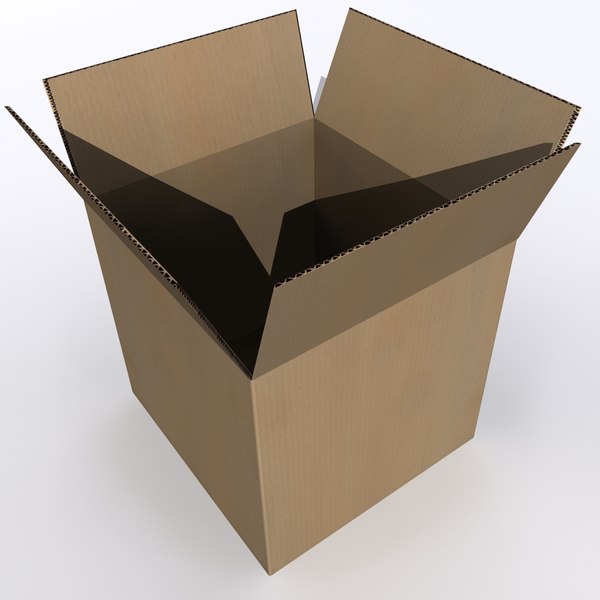 Karton 3D-Modell - TurboSquid 615713