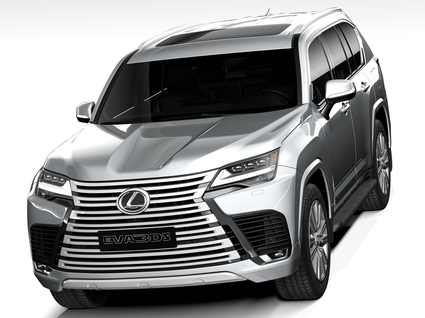 3D Lexus LX 600 2021 model - TurboSquid 1900684