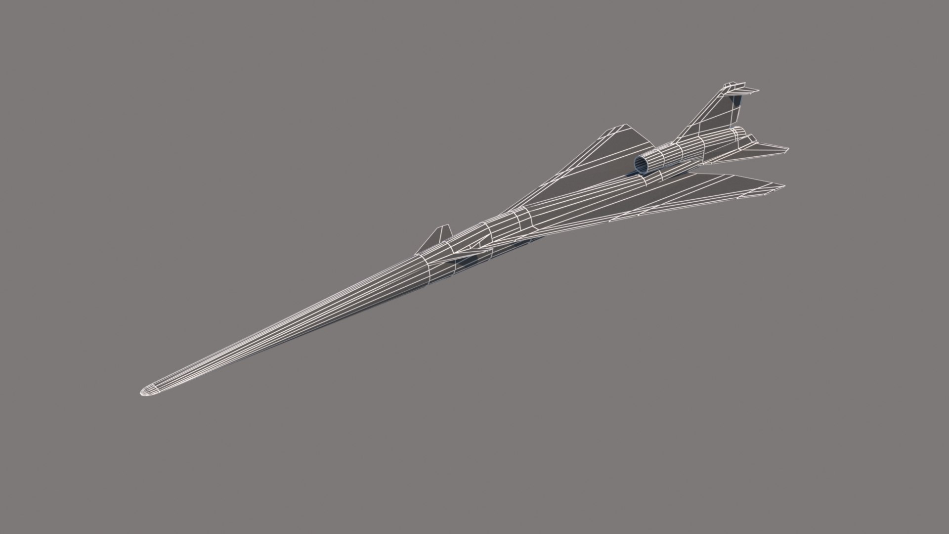 3D X-59 QueSST Supersonic Jet - TurboSquid 1829269