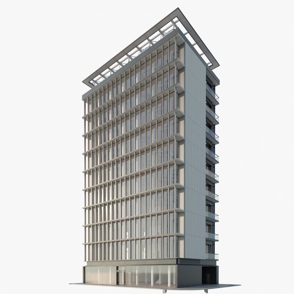 modelo 3d Edificio asiático In-Out C33 - TurboSquid 2125069