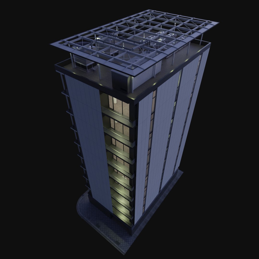 3D Asian In-Out Building C33 - TurboSquid 2125069