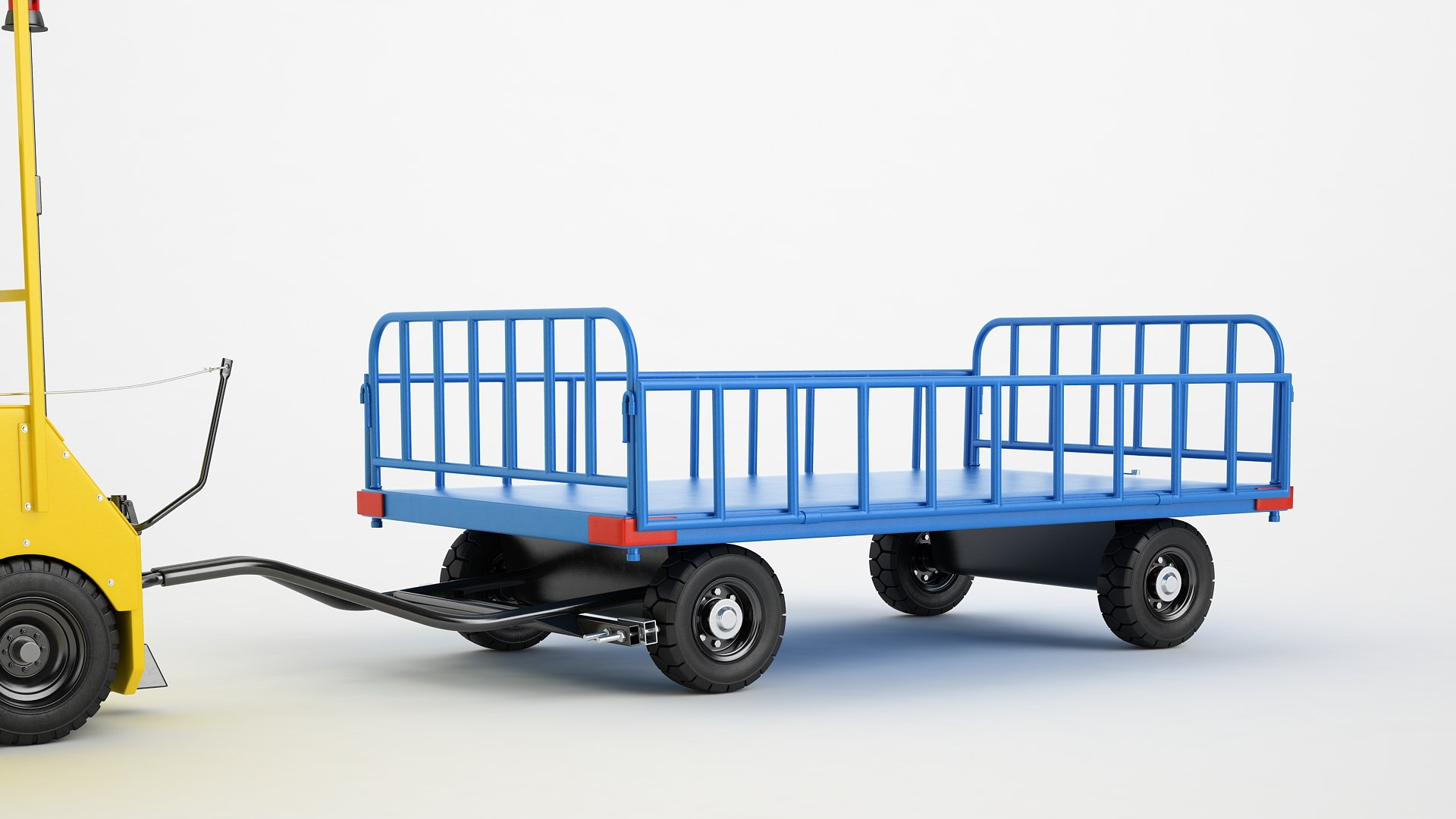 Electric Industrial Tugger 09 3D model - TurboSquid 1737653