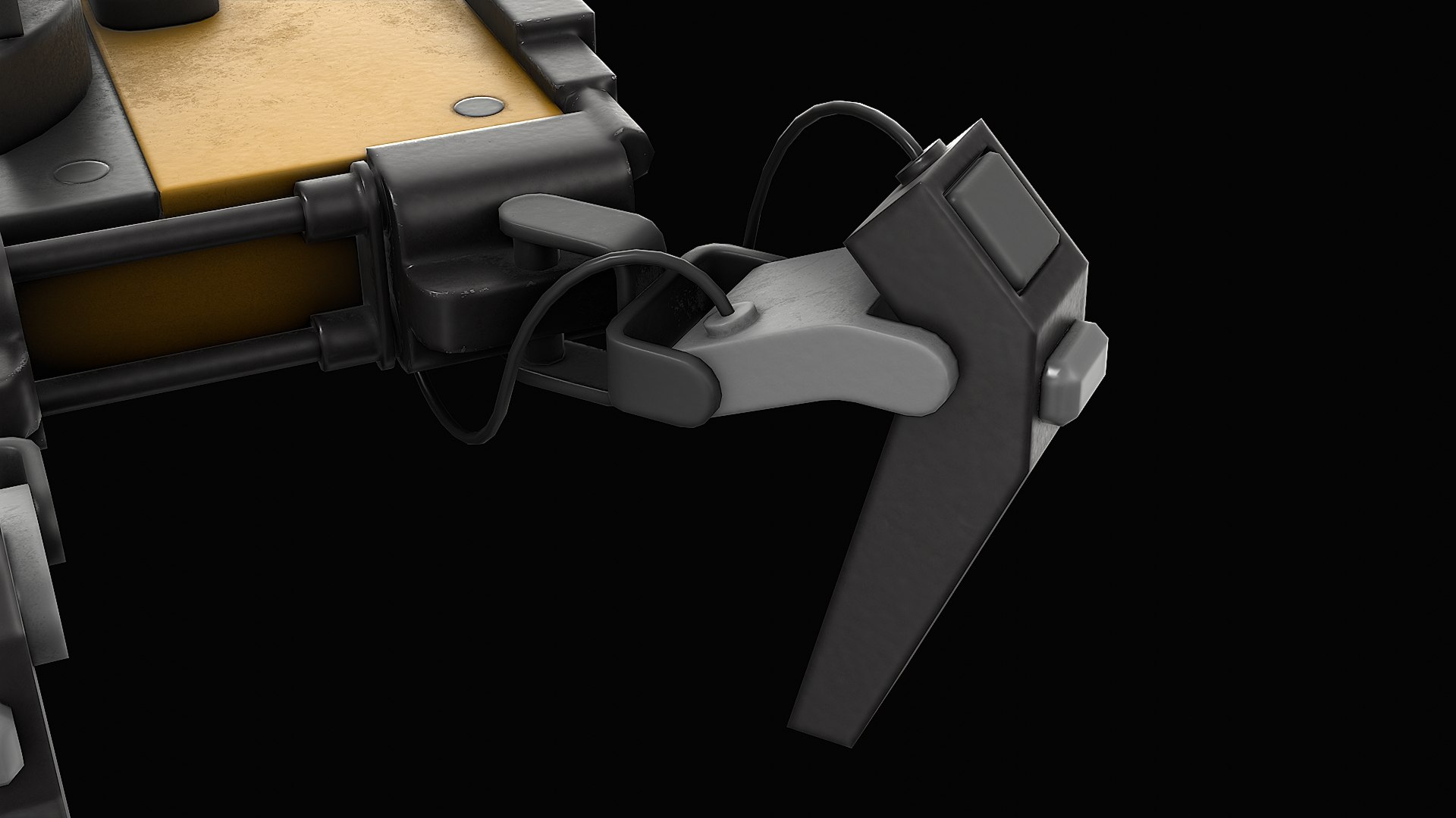 Sci-Fi Walker Robot 3D Model - TurboSquid 2357493