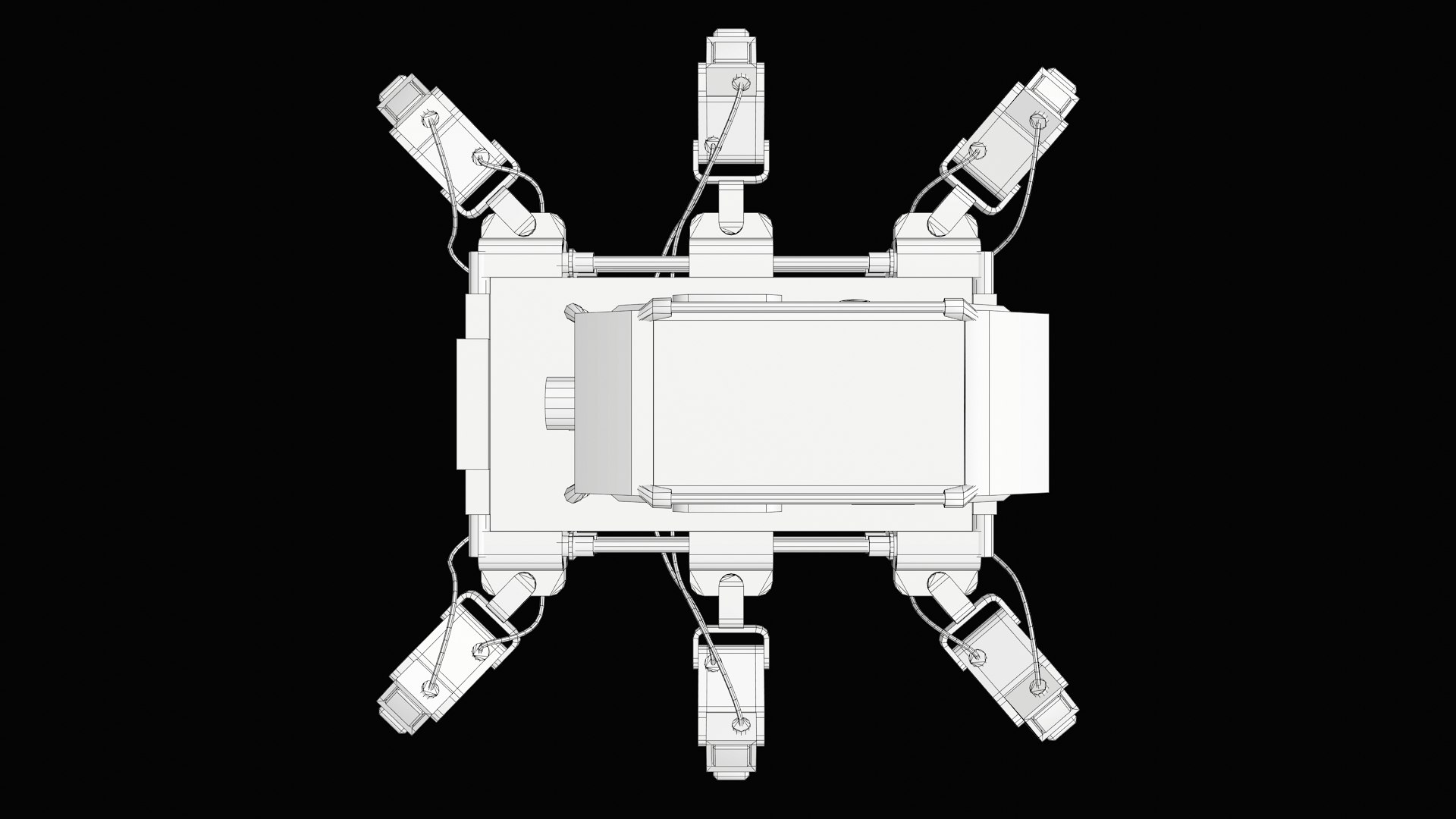 Sci-Fi Walker Robot 3D Model - TurboSquid 2357493