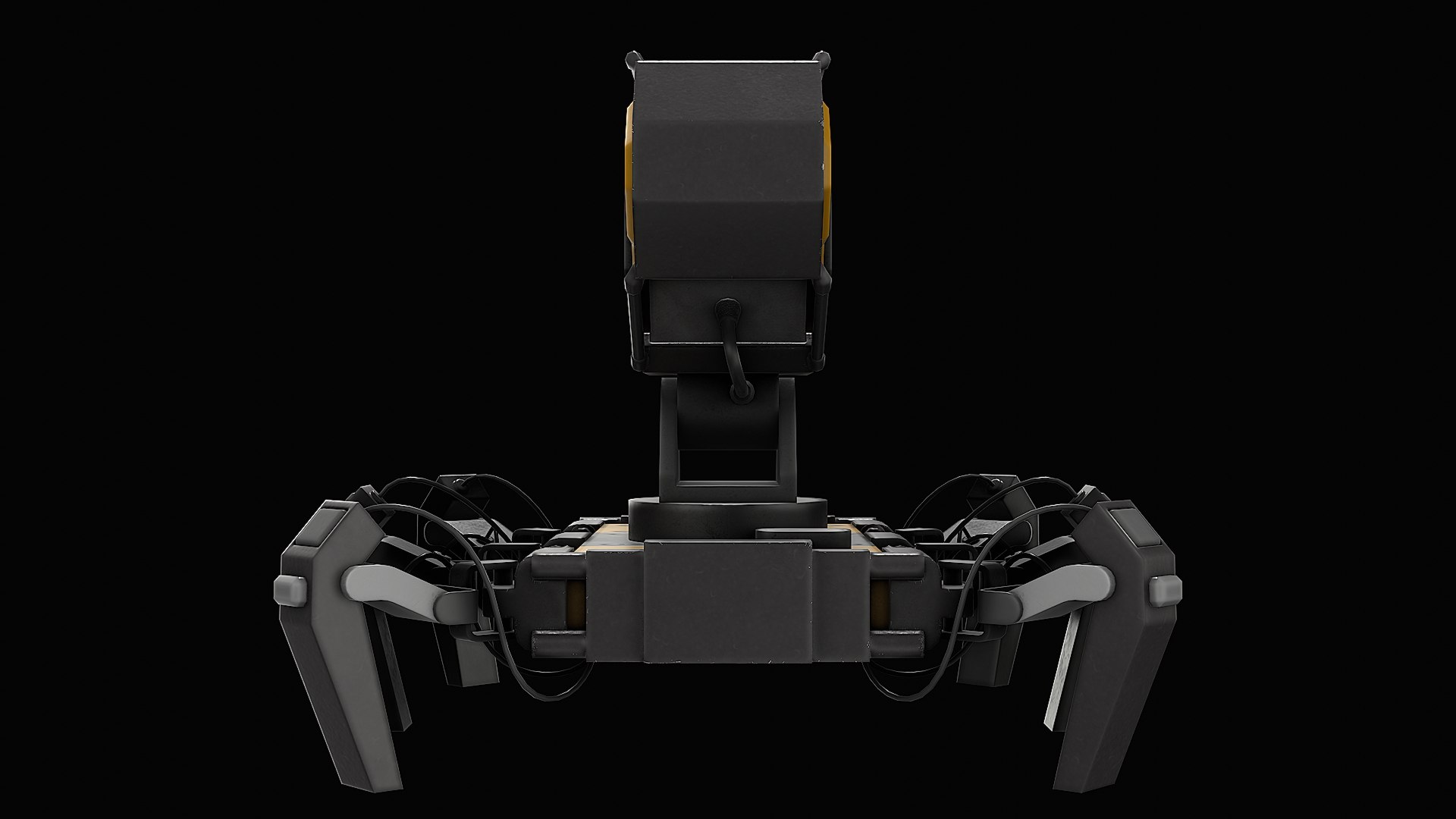 Sci-Fi Walker Robot 3D Model - TurboSquid 2357493