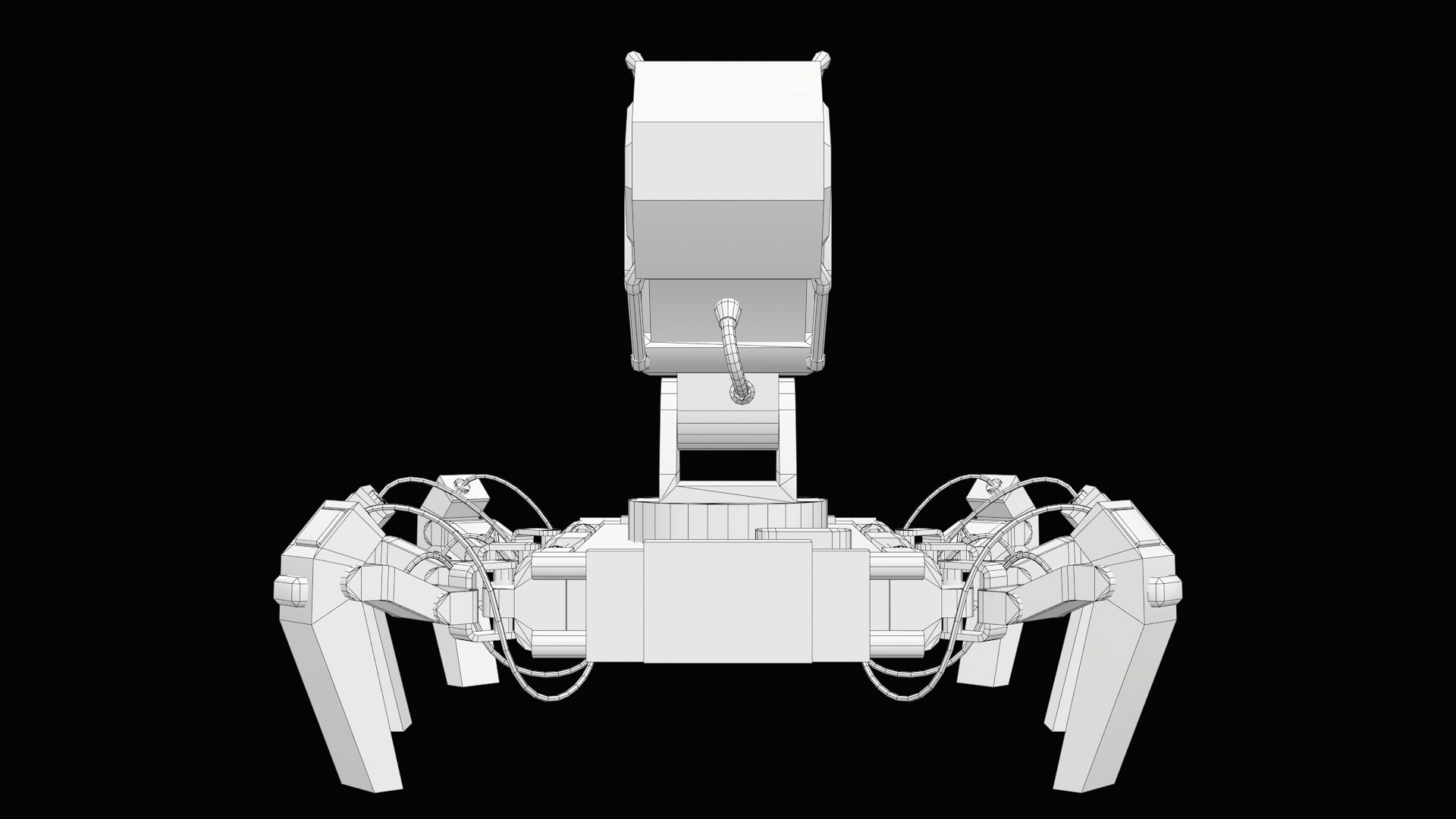 Sci-Fi Walker Robot 3D Model - TurboSquid 2357493