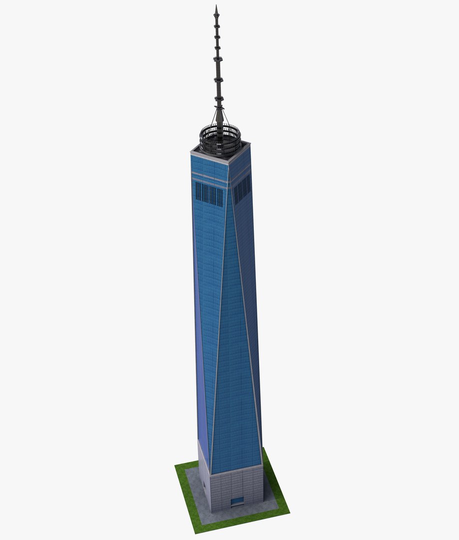 3D world trade freedom tower - TurboSquid 1626457