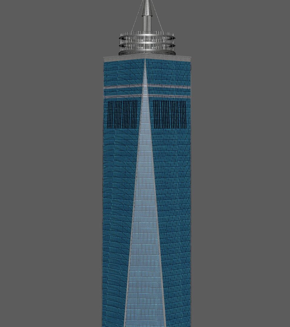 3D world trade freedom tower - TurboSquid 1626457