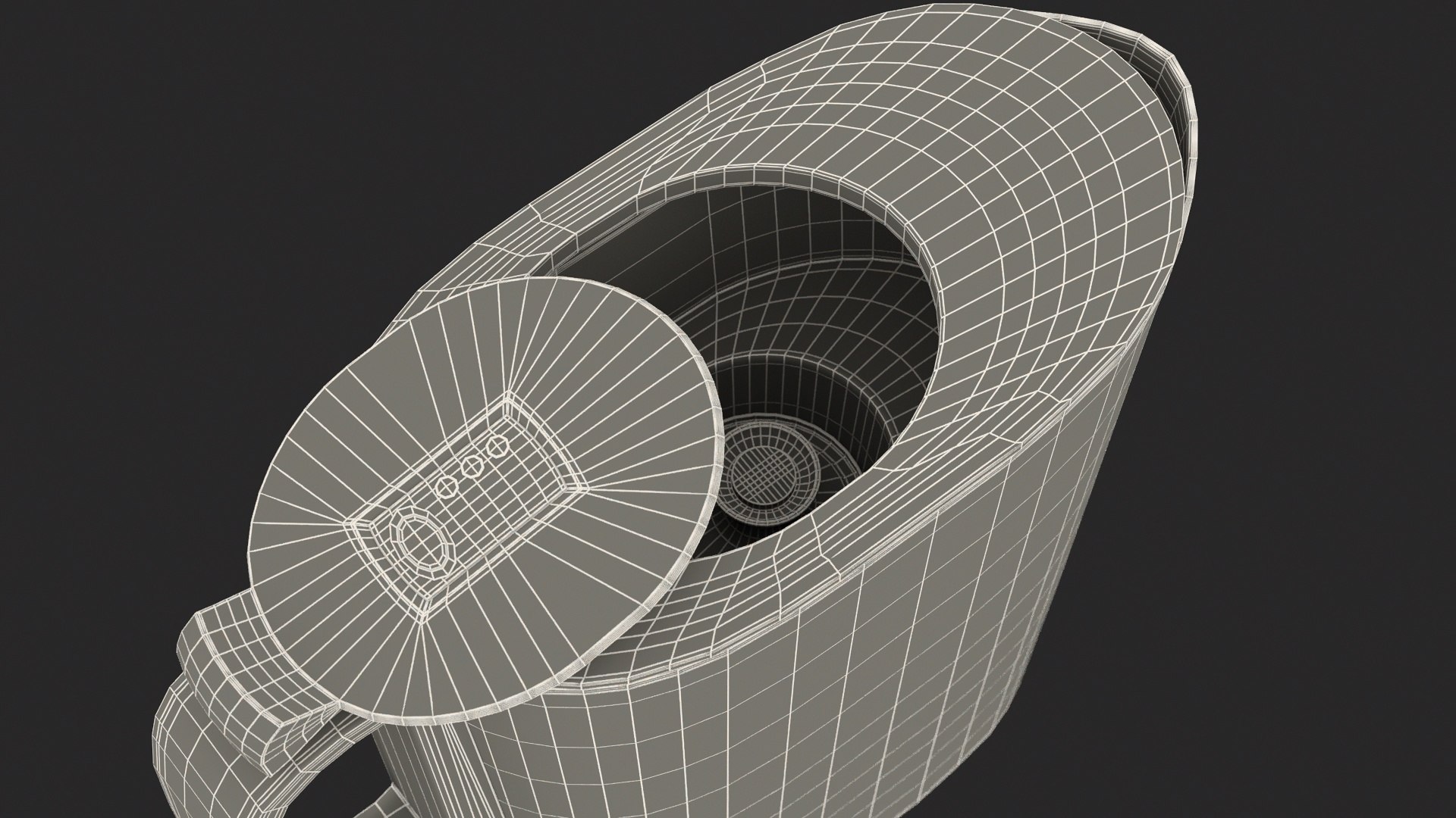 3D White Water Pitcher with Filter - TurboSquid 1975666