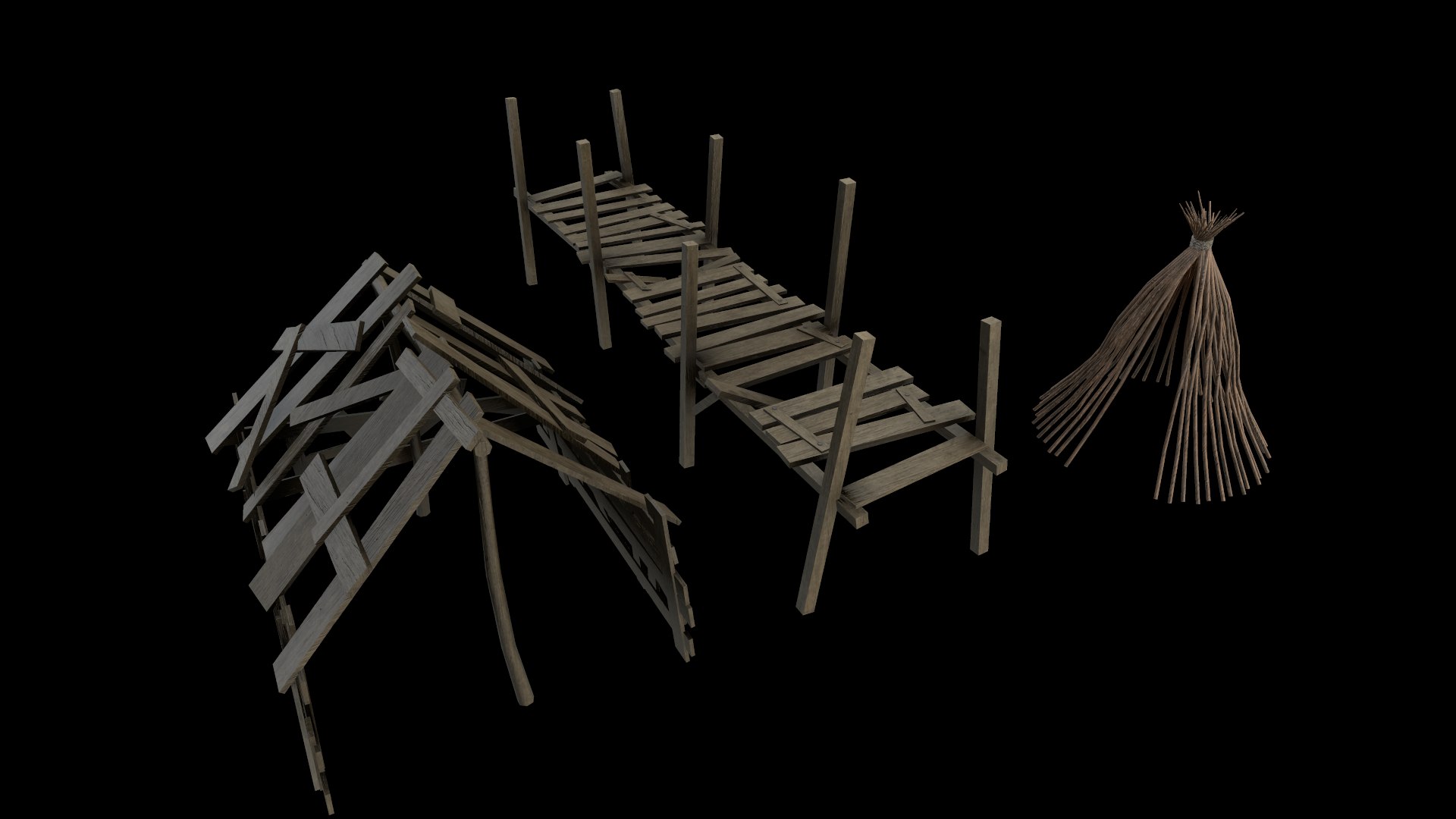 Wood Wooden Asset 3D Model - TurboSquid 1668967