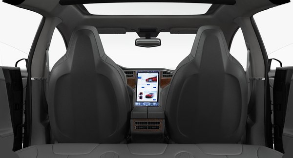 Tesla s p100d 2017 3D model - TurboSquid 1154221
