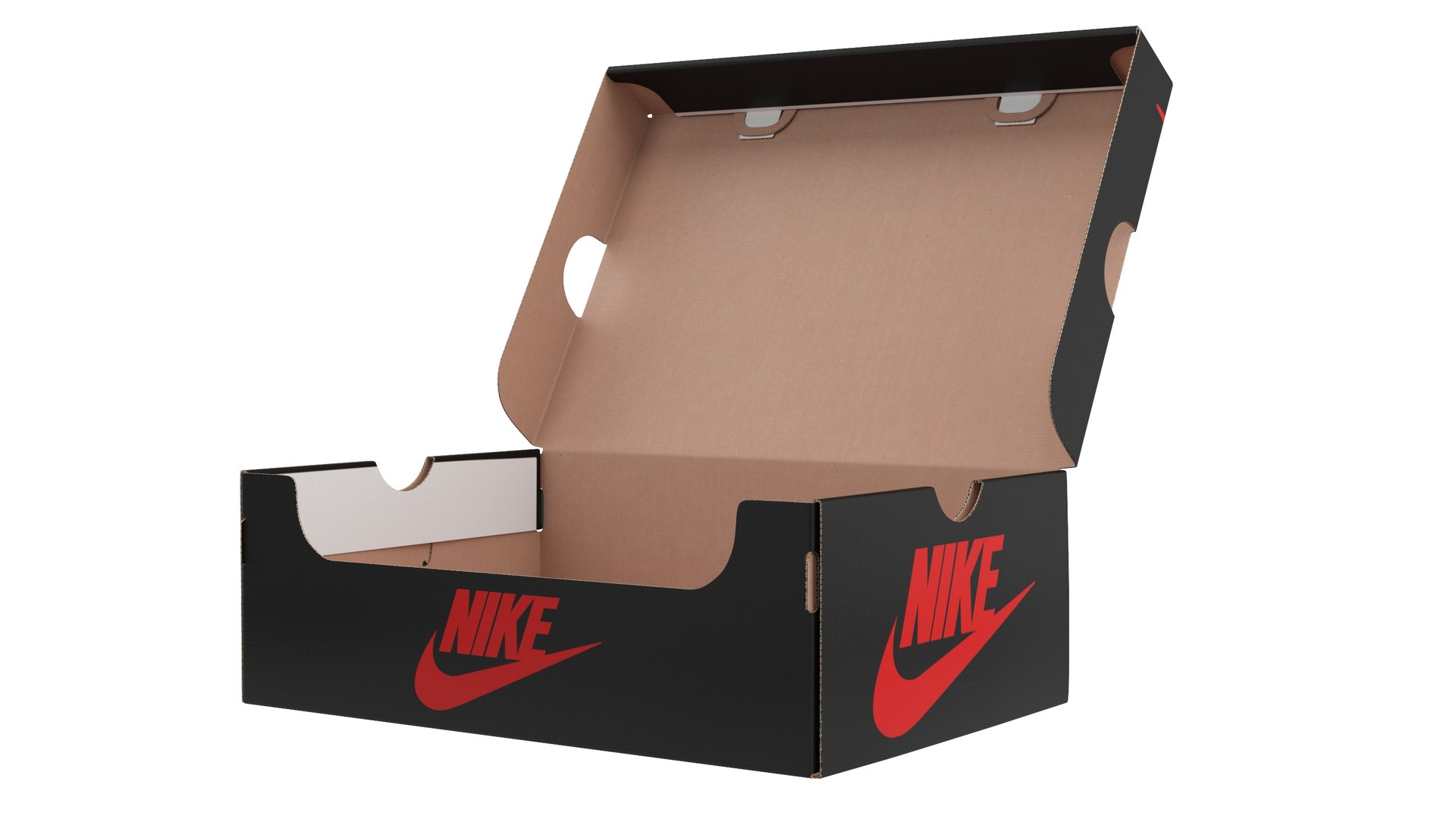 3D Nike Shoebox Open Model - TurboSquid 2158249