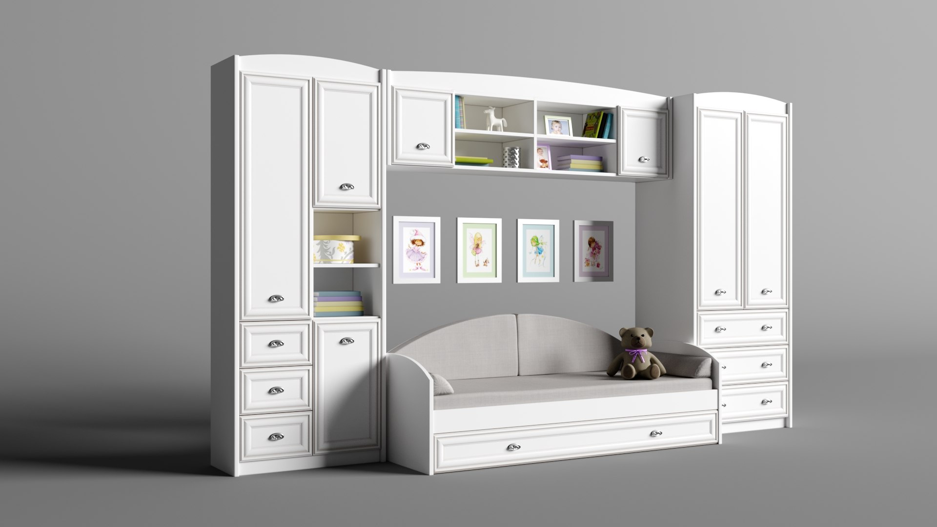 Gerbor Salerno Cozy Scene 3D Model - TurboSquid 2208921