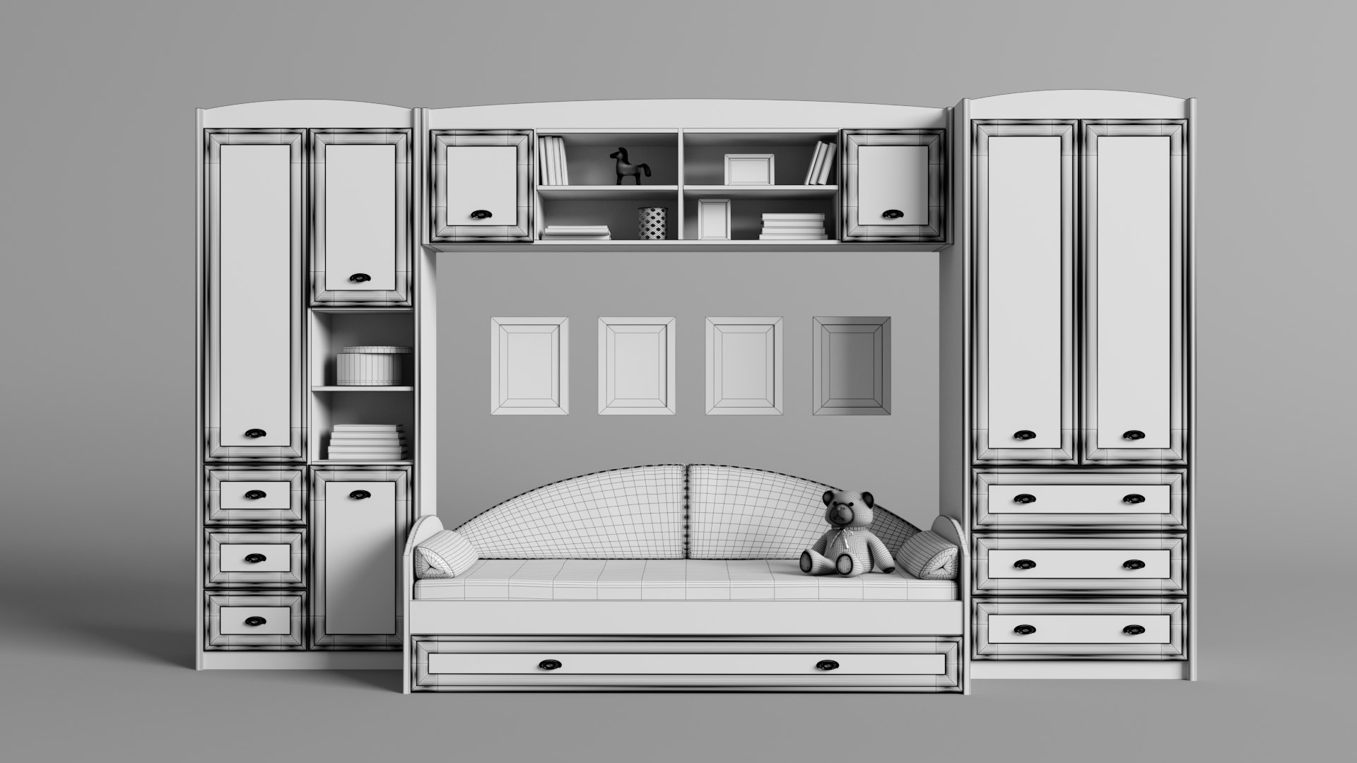 Gerbor Salerno Cozy Scene 3D Model - TurboSquid 2208921