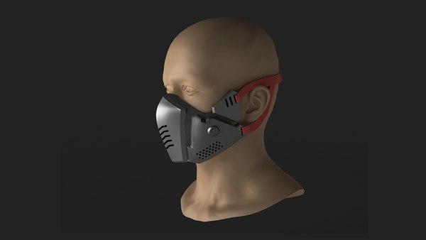 Masks tech metal wearable 3D - TurboSquid 1703389