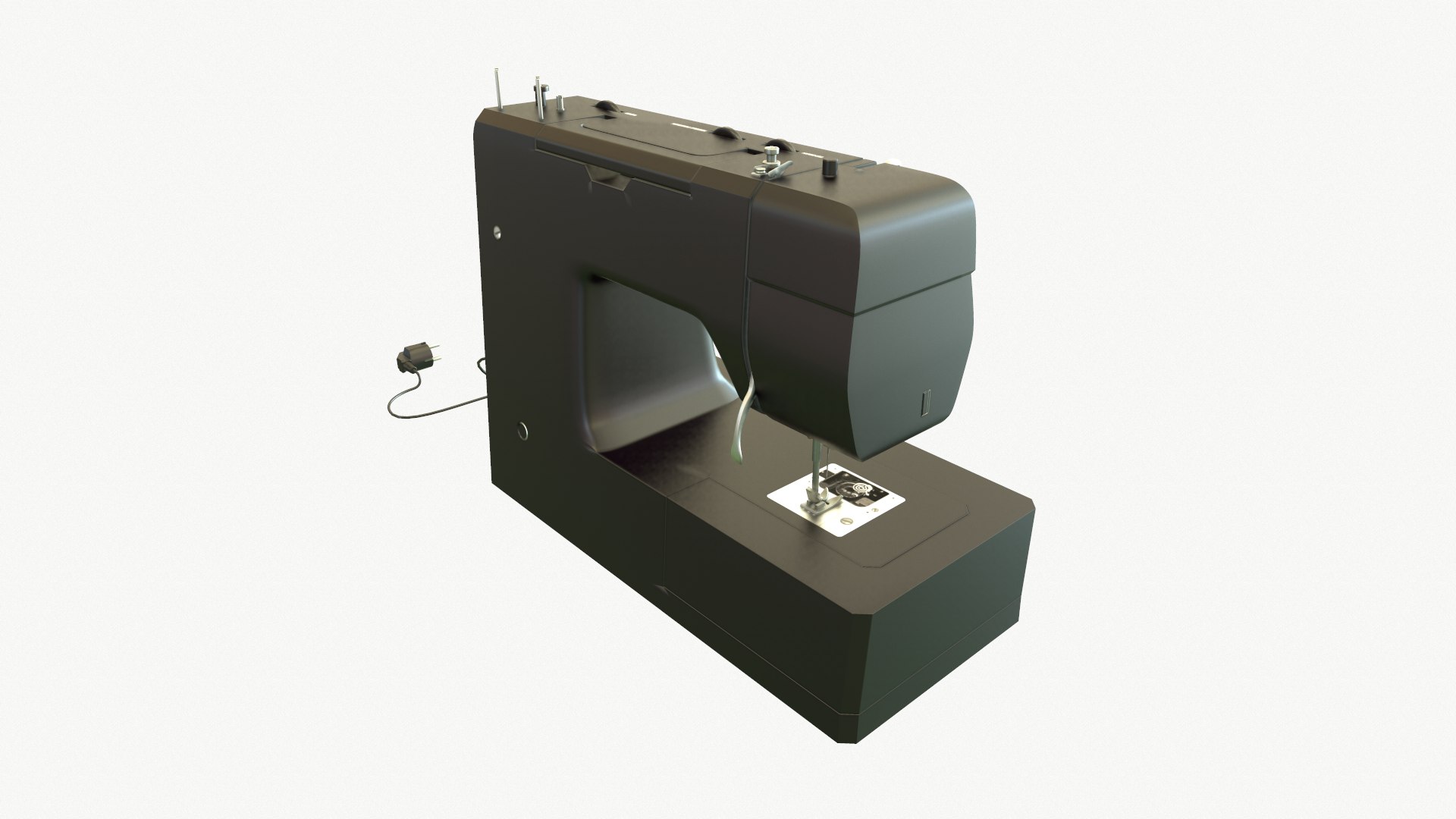 3D Sewing Machine Jaguar Model - TurboSquid 2425224