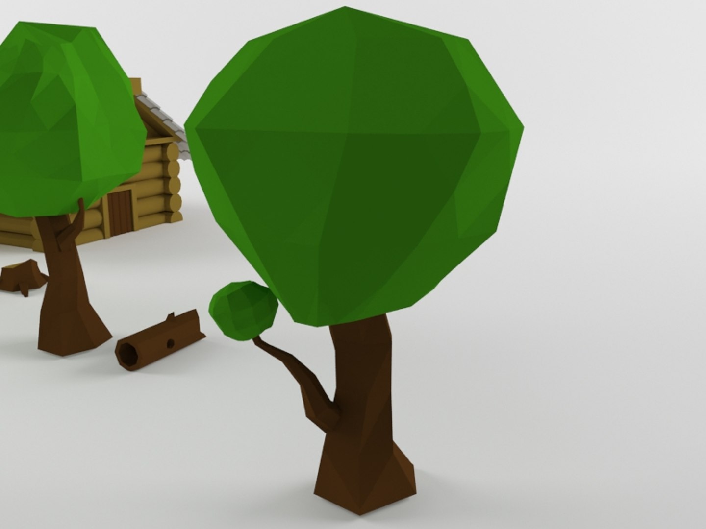 3D Trees Hut - TurboSquid 1438874