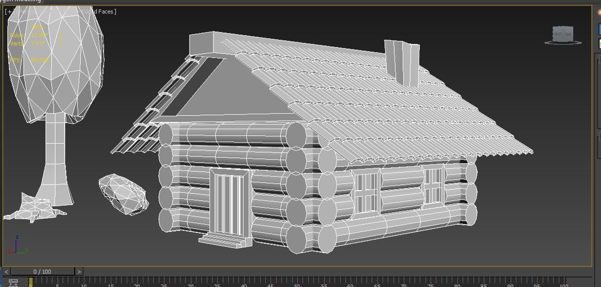 3D Trees Hut - TurboSquid 1438874