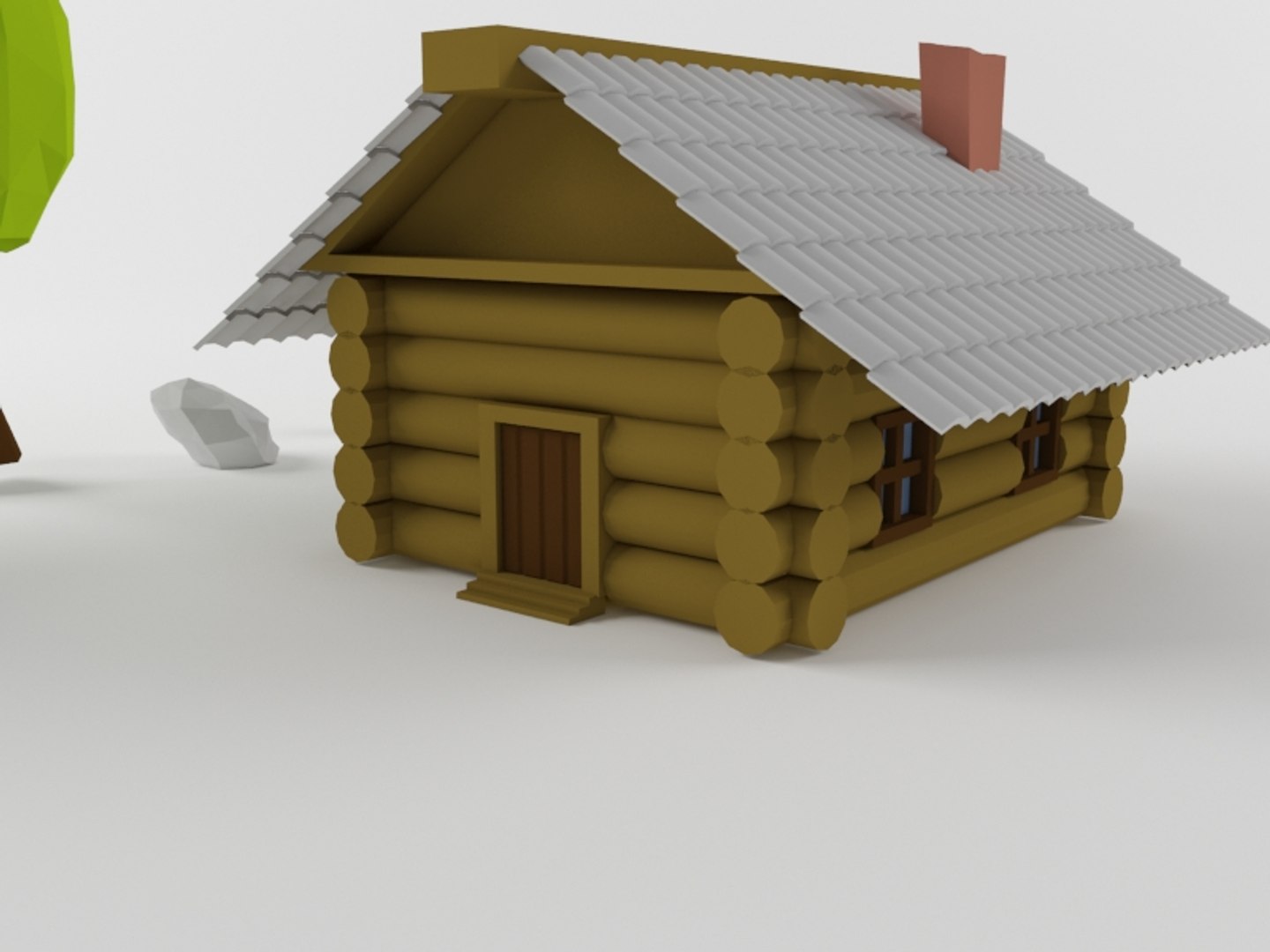 3D Trees Hut - TurboSquid 1438874