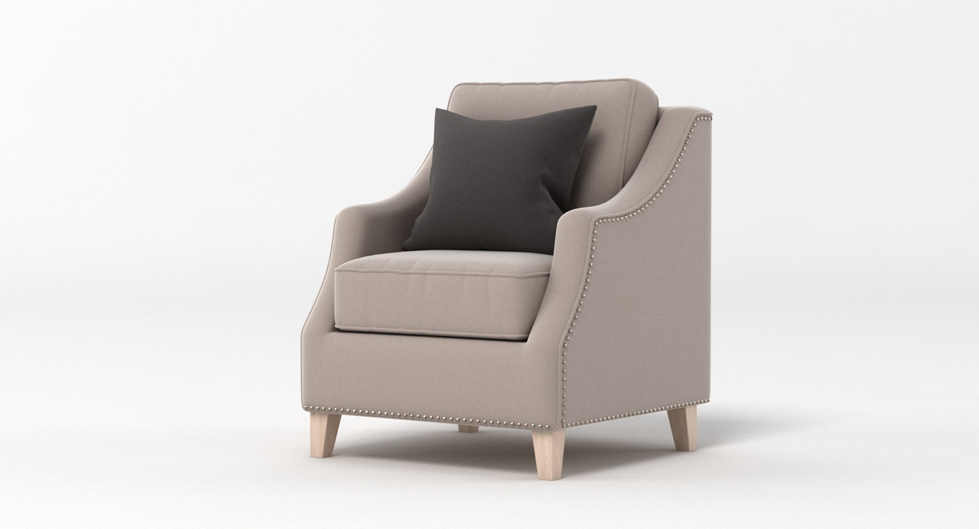 Neptune Eva Armchair 3d Obj