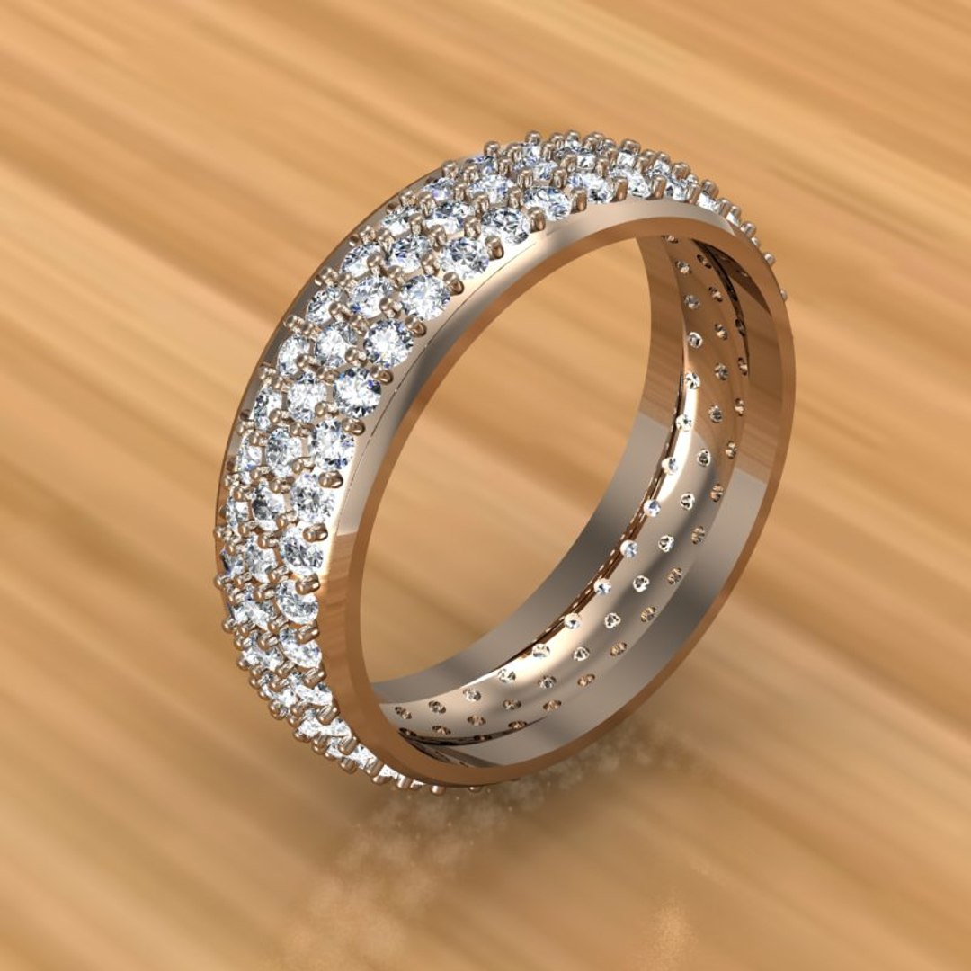 Gold Silver 3d Model